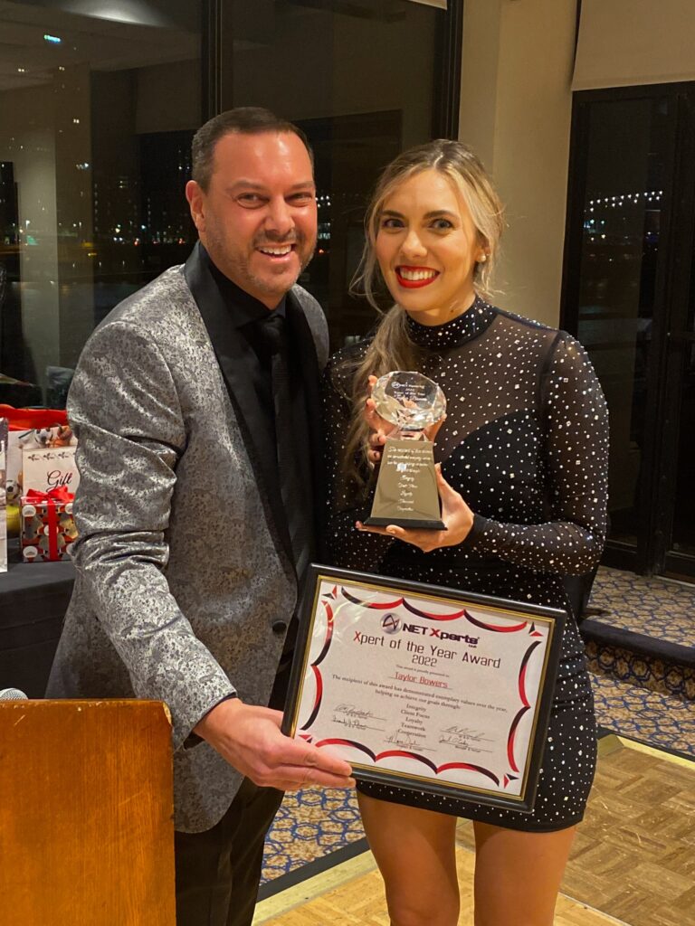 Taylor Bowers Named 2022 Xpert of the Year | NET Xperts LLC
